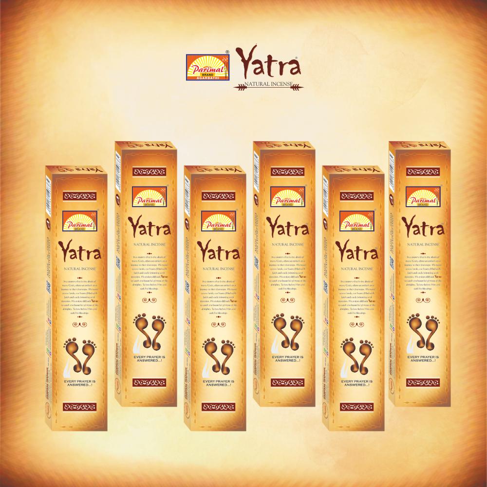 Yatra Incense Sticks 24 g, Pack of 12 – Hand-Rolled Sandal & Resin Aga ...